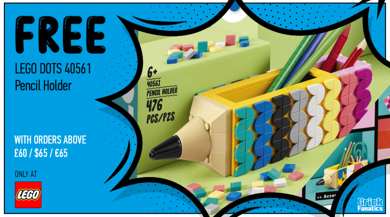 Double up on LEGO GWPs as 40561 Pencil Holder returns