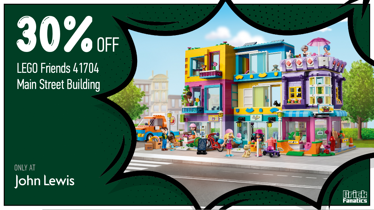 Retiring soon: 30% off LEGO Friends 41704 Main Street Building right ...