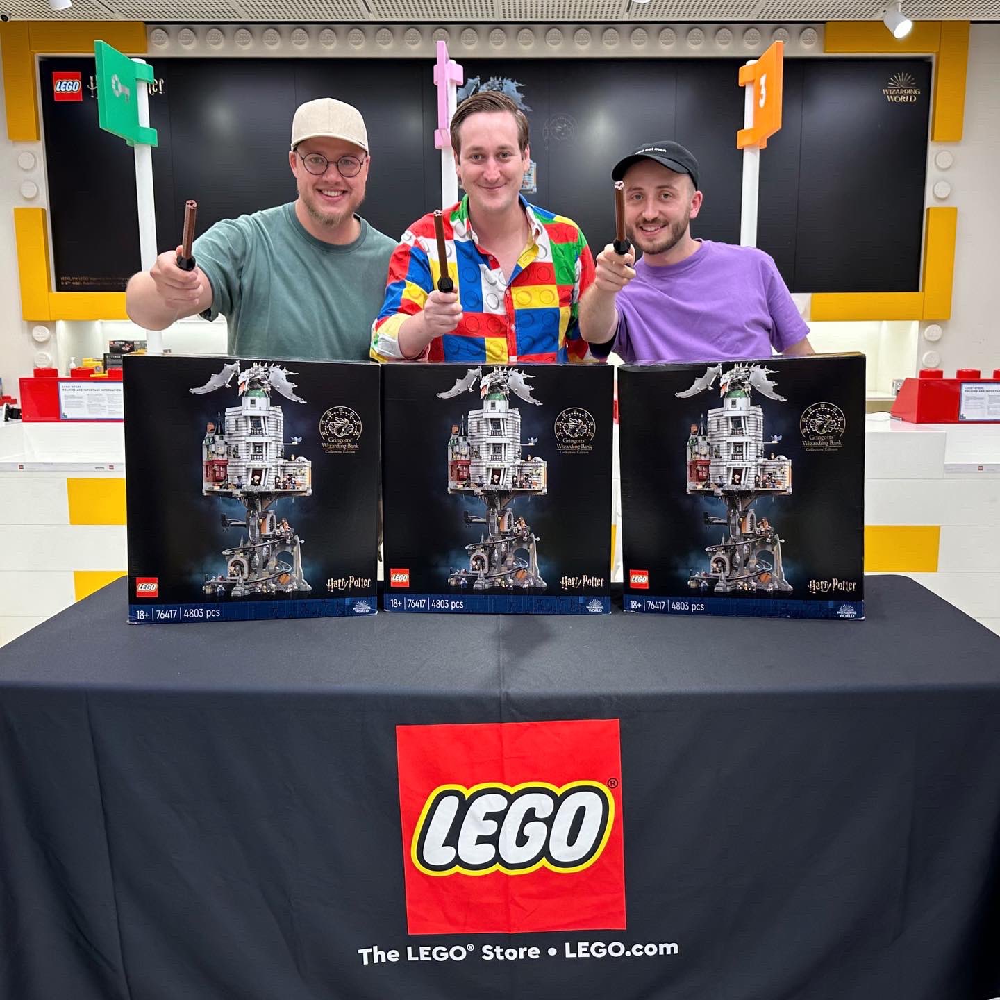 LEGO Harry Potter Gringotts signings off to a magical start