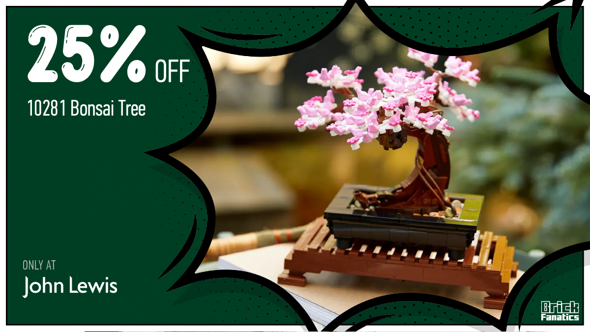 Poda os prezos cun gran aforro en LEGO Icons Bonsai Tree