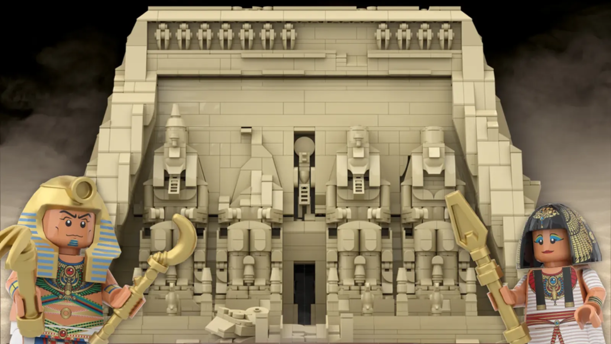 The Great Temple of Abu Simbel enters the third LEGO Ideas 2023 review ...