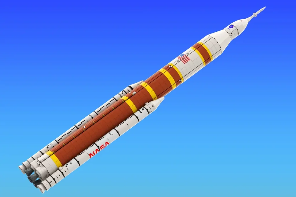 NASA's Space Launch Systems blasts into LEGO Ideas round again