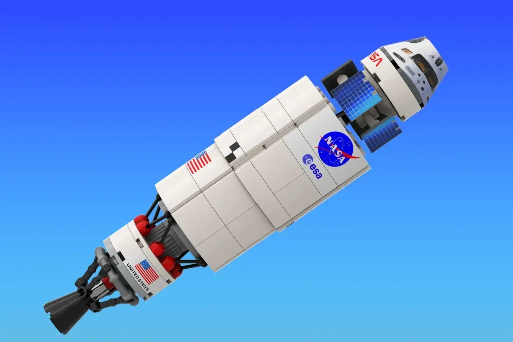 NASA's Space Launch Systems blasts into LEGO Ideas round again