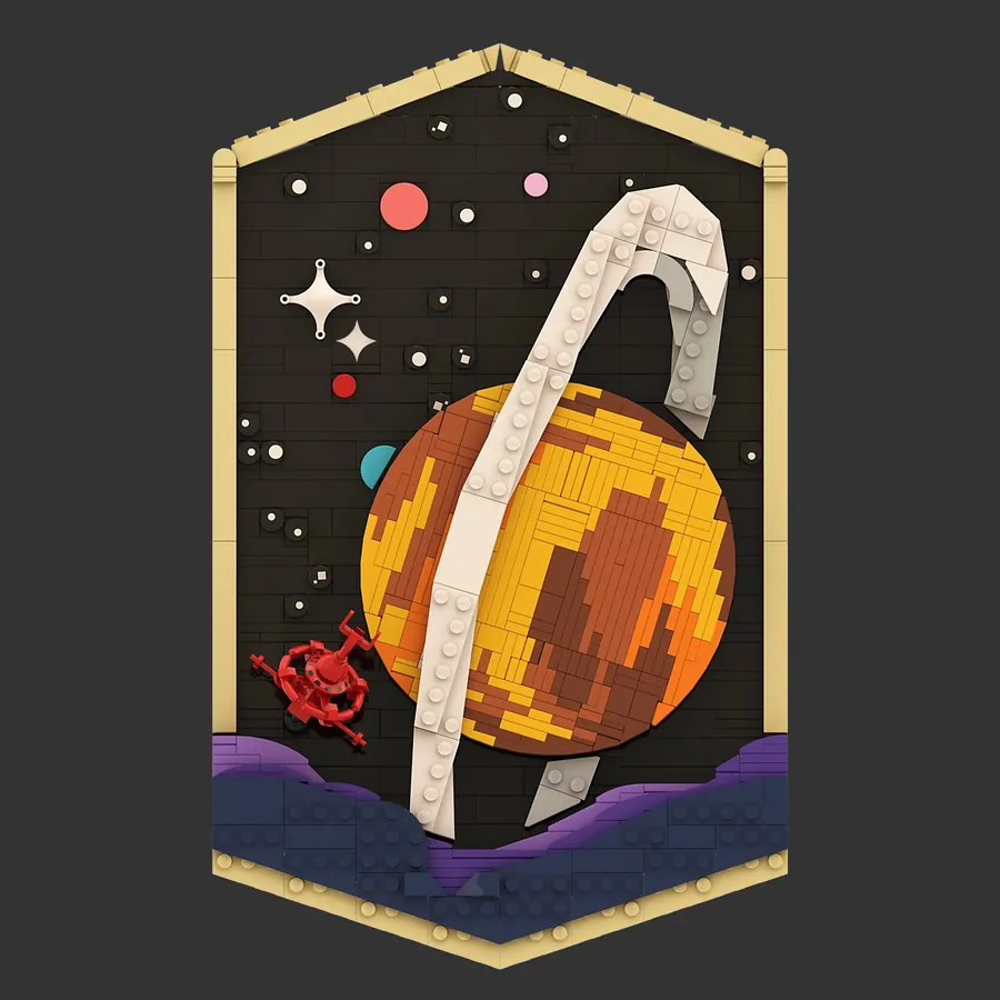 LEGO Ideas space postcard challenge winner announced