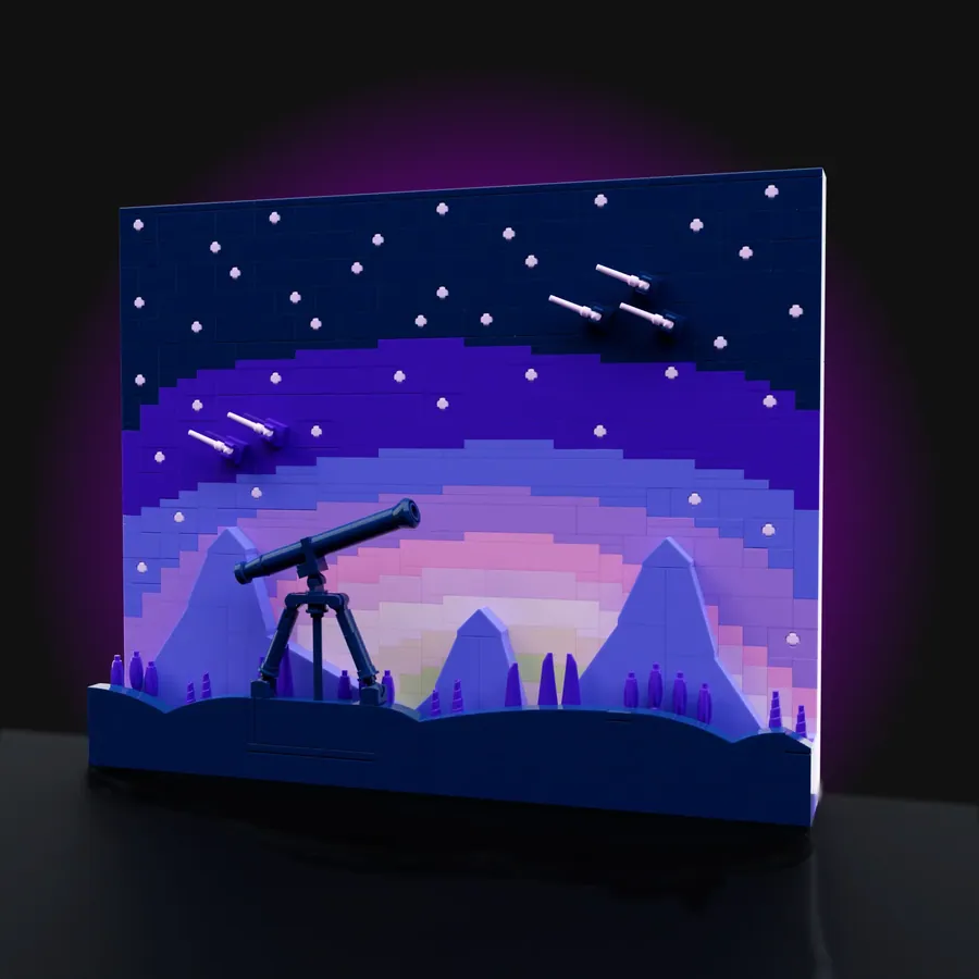 LEGO Ideas space postcard challenge winner announced