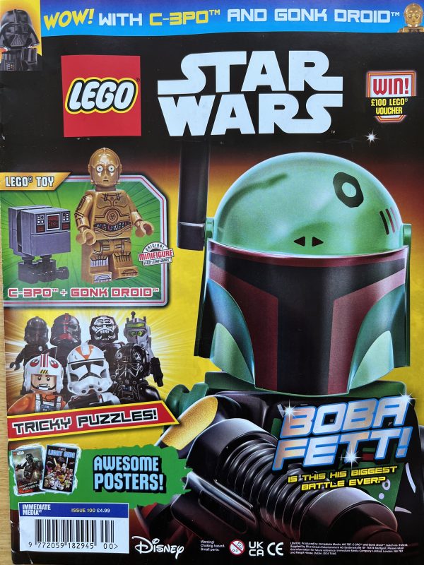 LEGO Star Wars magazine hit Issue 100 with two free gifts