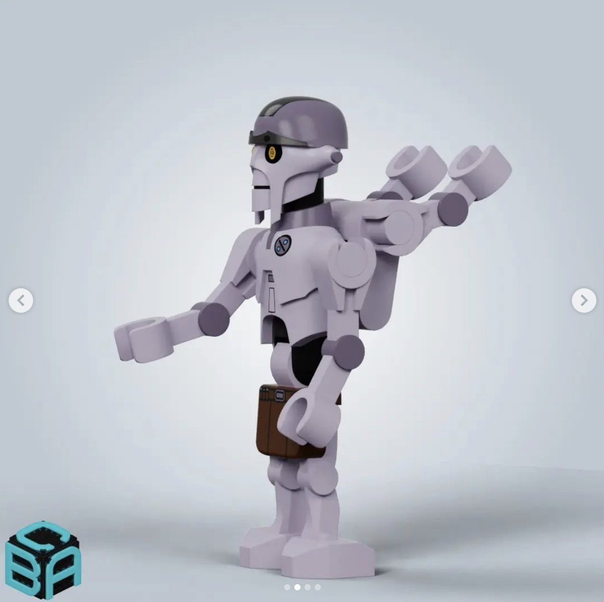 This custom LEGO Huyang is very close to perfect