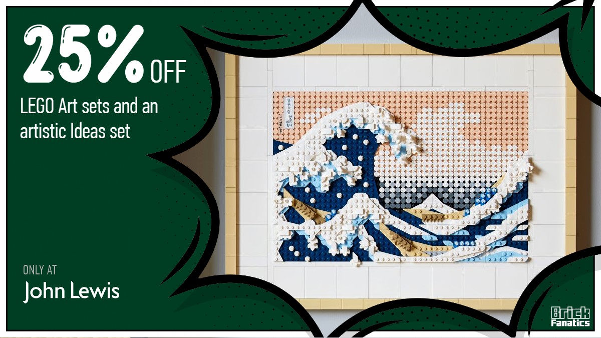 Create a brick-built gallery wall with huge savings on LEGO Art sets at ...