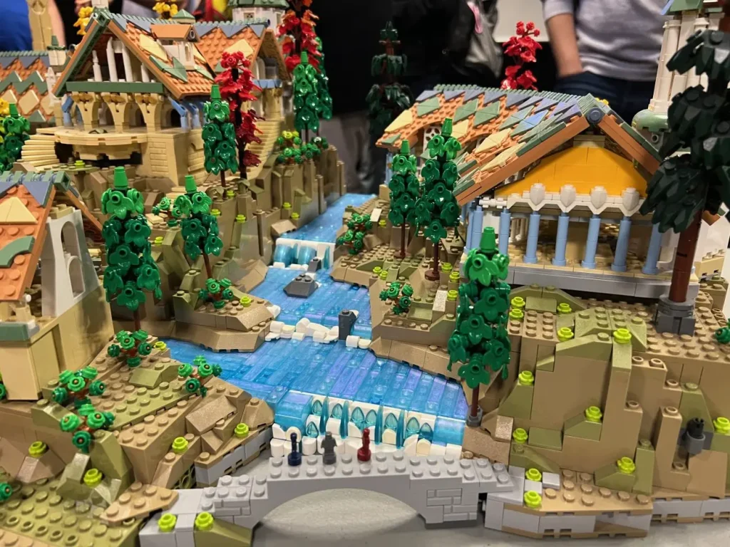 LEGO The Lord of the Rings Rivendell microscale prototype revealed