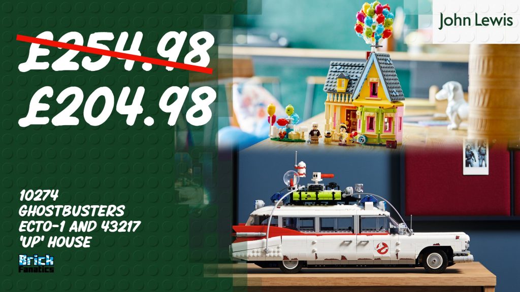 Double up on movie magic with John Lewis' LEGO discounts