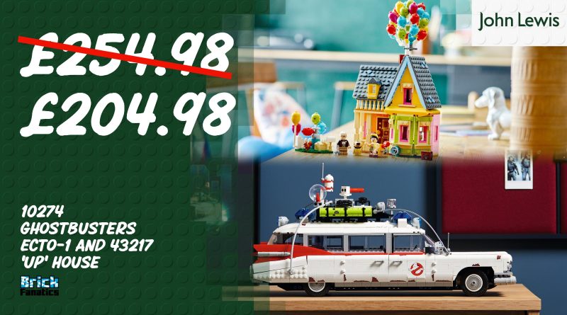 Double up on movie magic with John Lewis' LEGO discounts