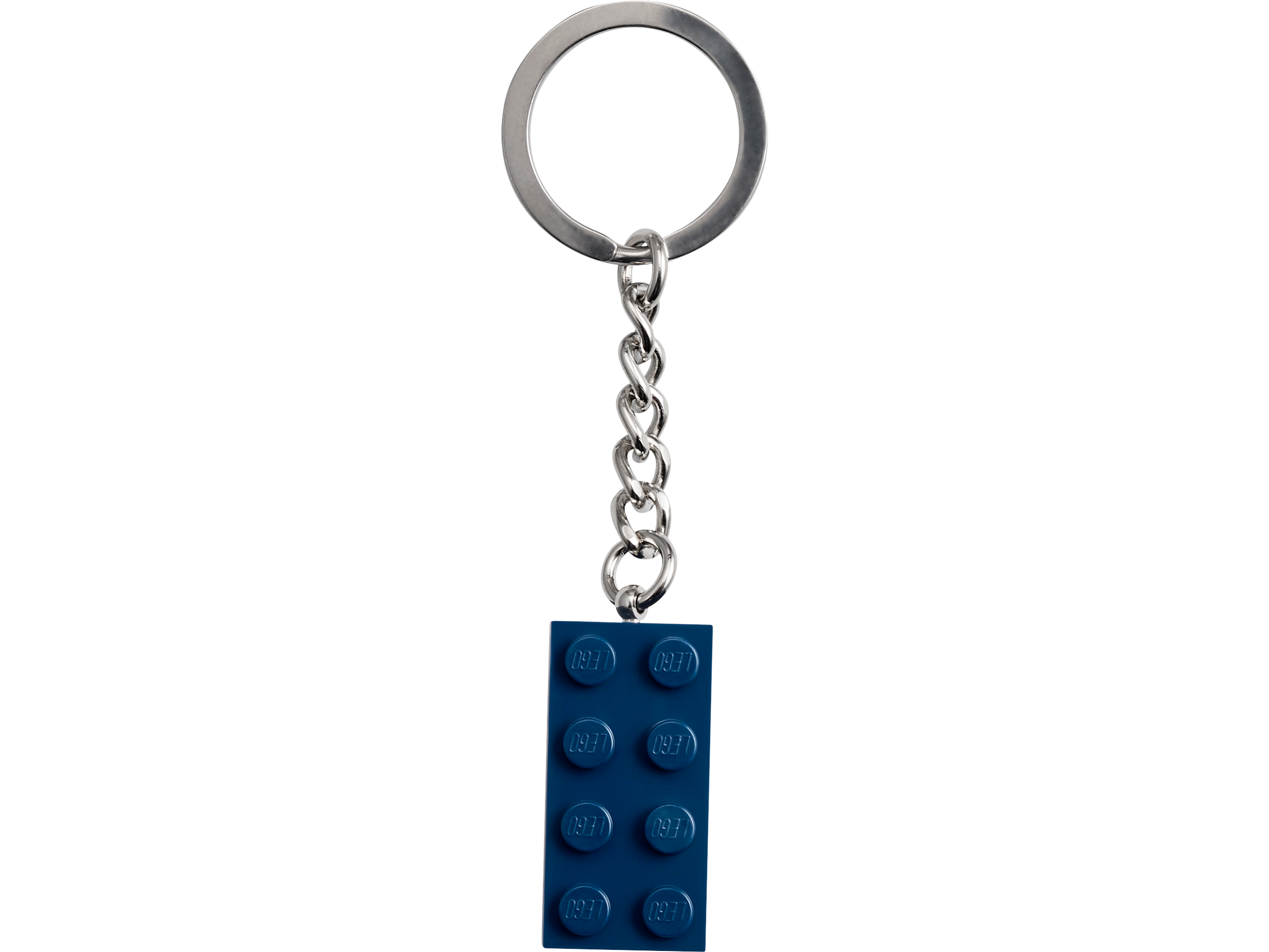 854237 Earth Blue 2x4 Key Chain LEGO Set