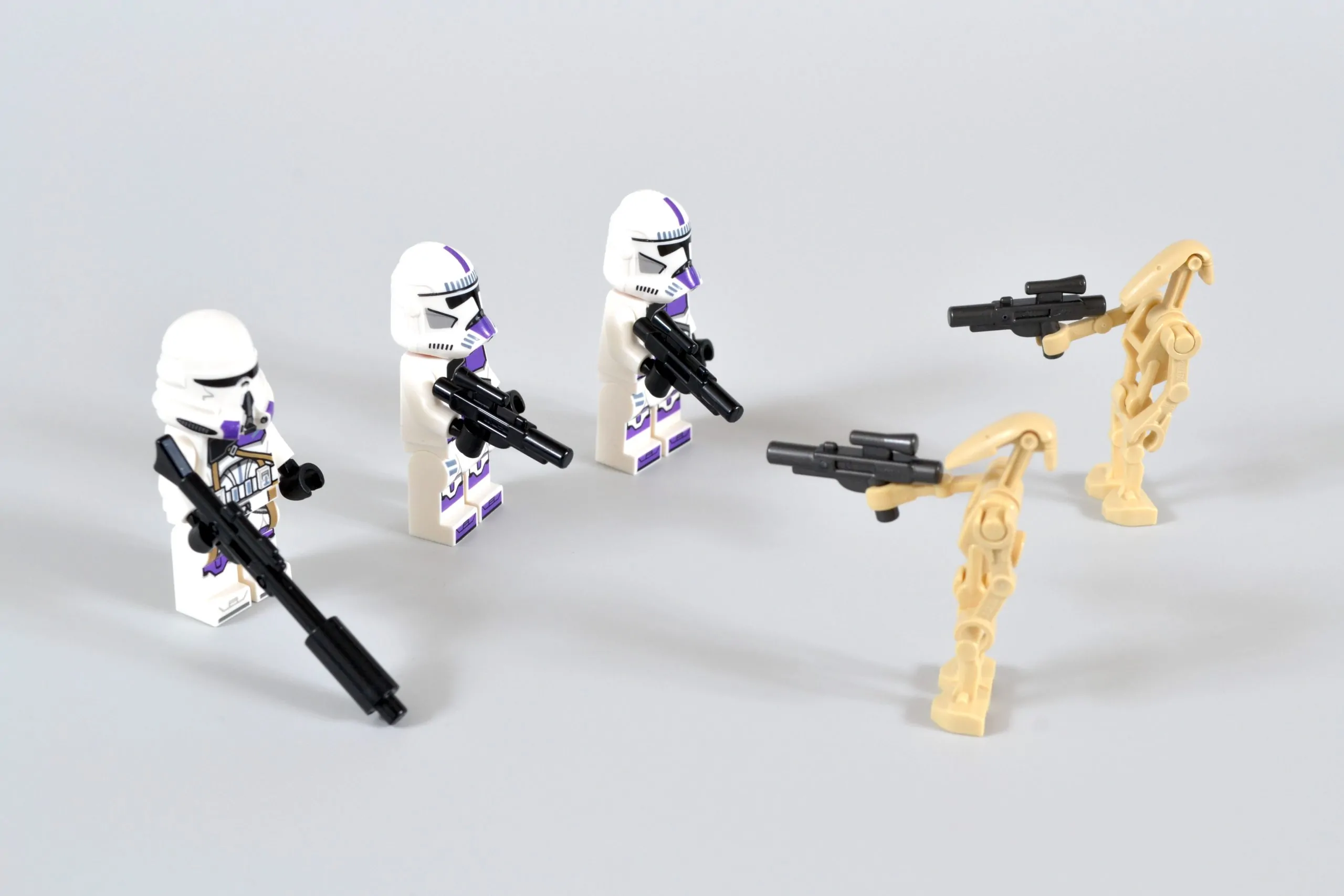 Don't miss the purple clones in 75342 Republic Fighter Tank