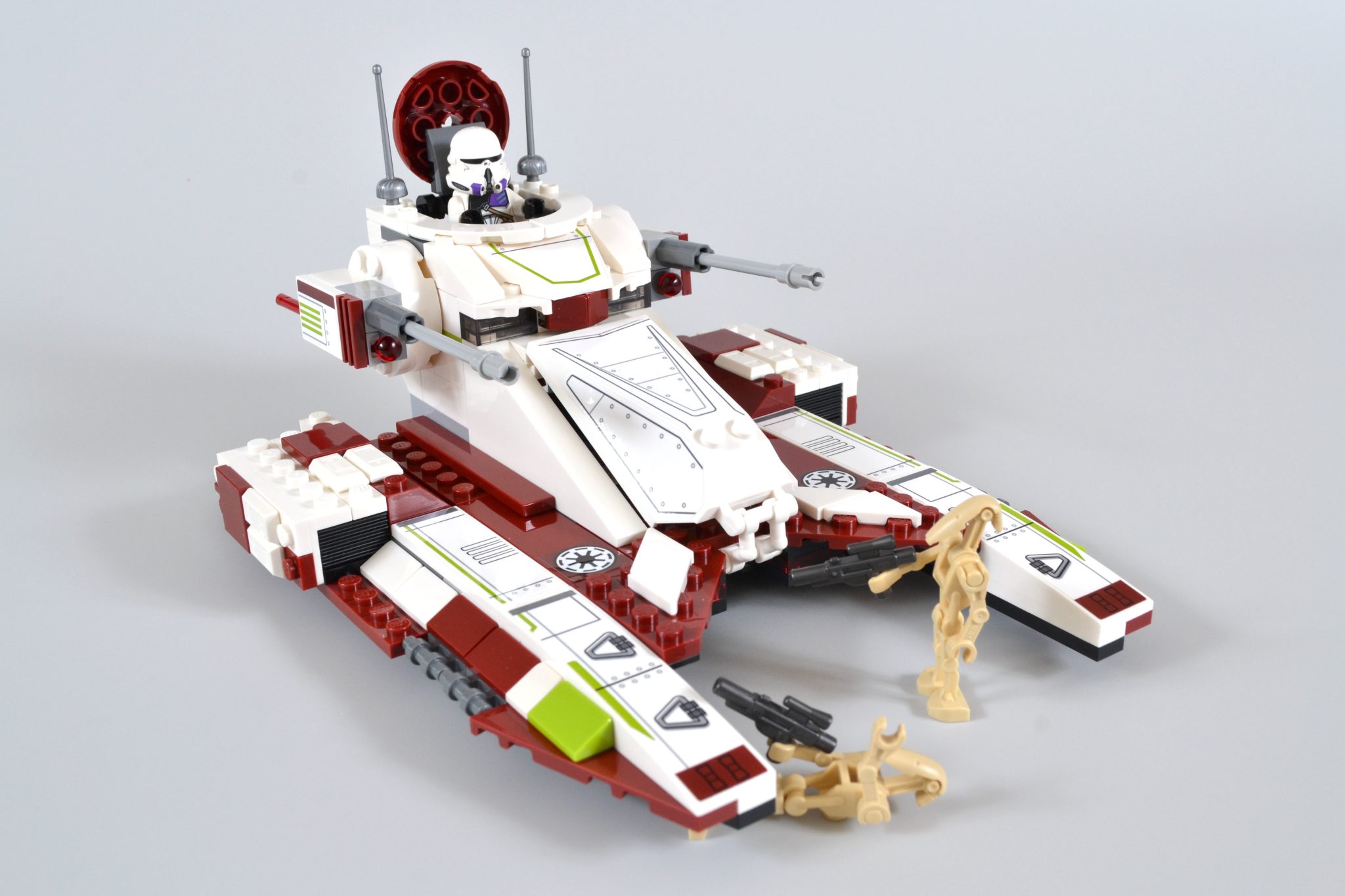 Don't miss the purple clones in 75342 Republic Fighter Tank