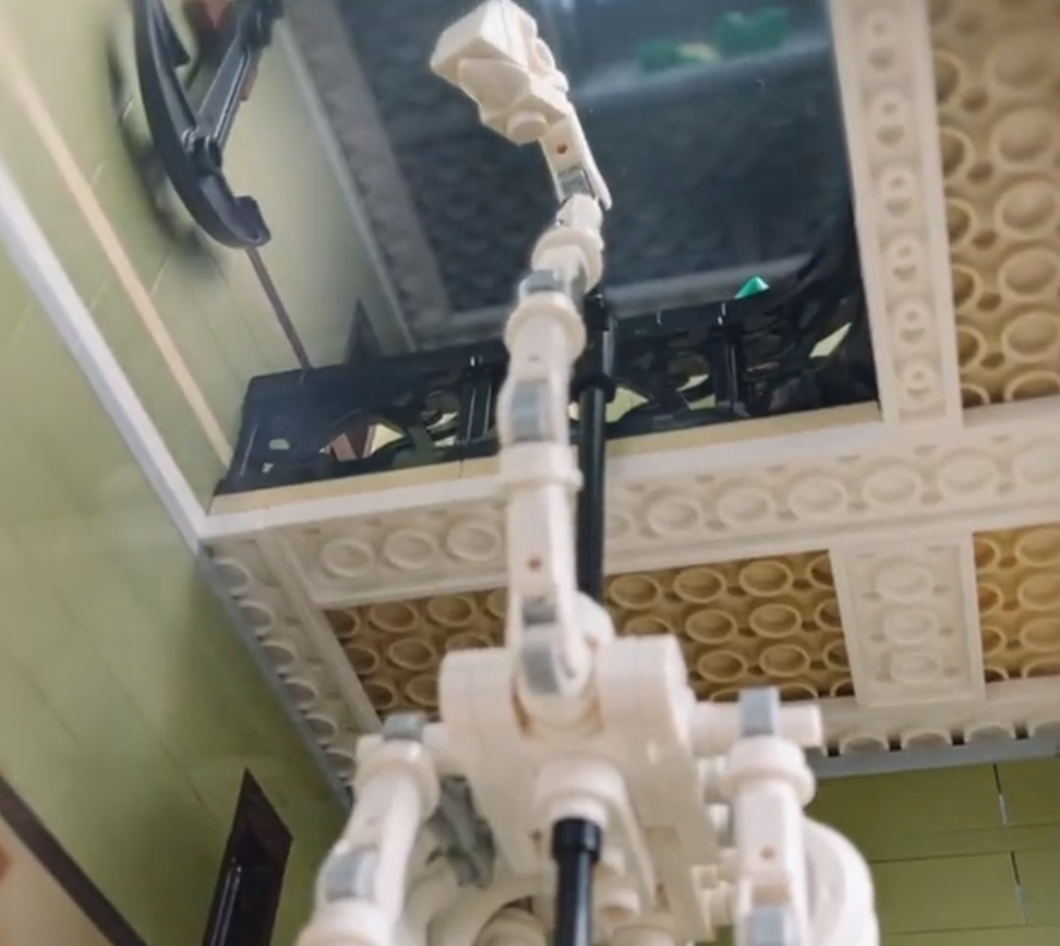 There's a LEGO exhibit in 10326 Natural History Museum