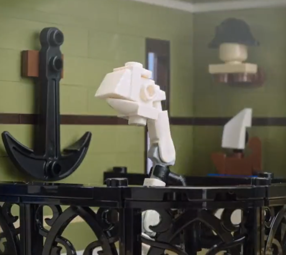 There's a LEGO exhibit in 10326 Natural History Museum