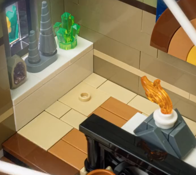 There's a LEGO exhibit in 10326 Natural History Museum