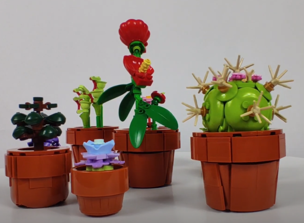 LEGO Botanical Collection 10329 Tiny Plants is more pot than plant