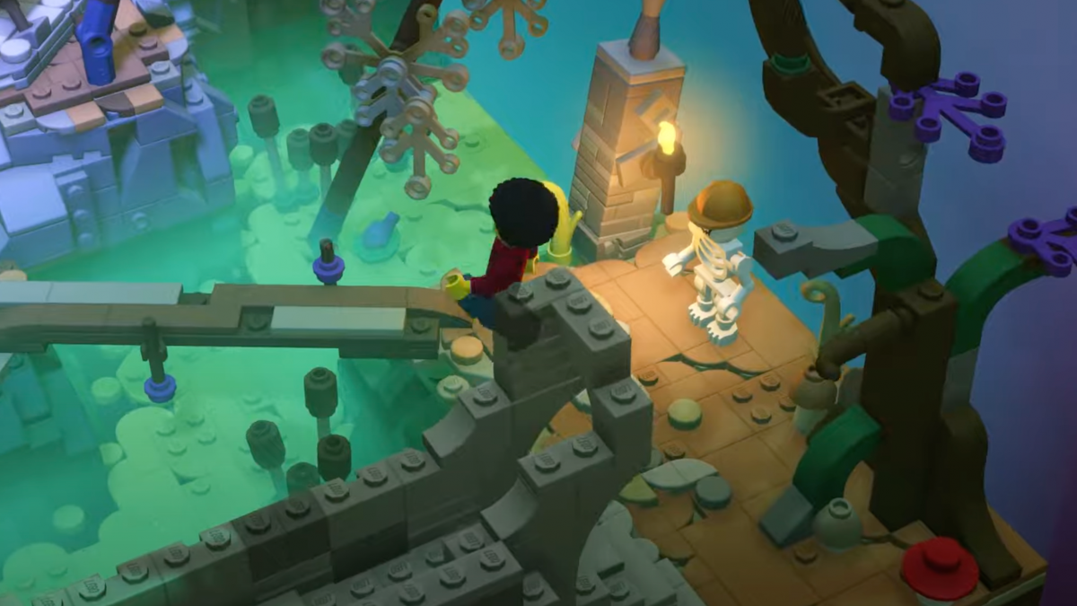 Celebrate spooky season with free LEGO Bricktales Halloween DLC