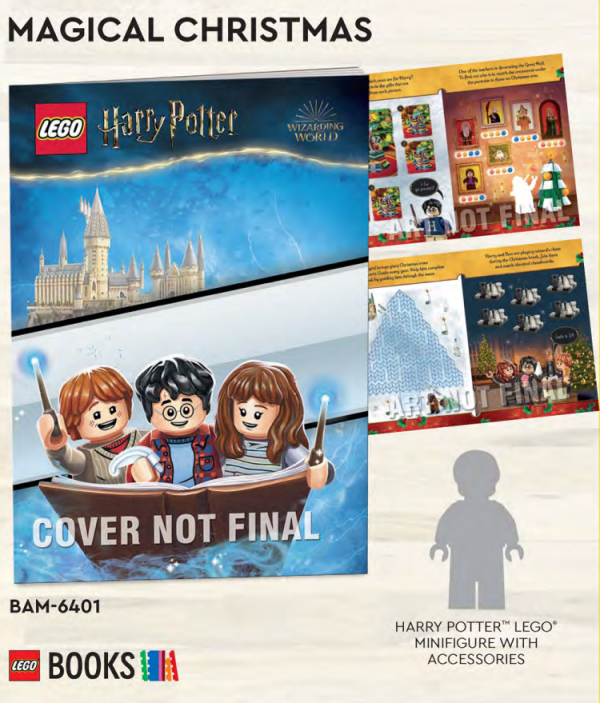 2024 LEGO books revealed including rare and new minifigures