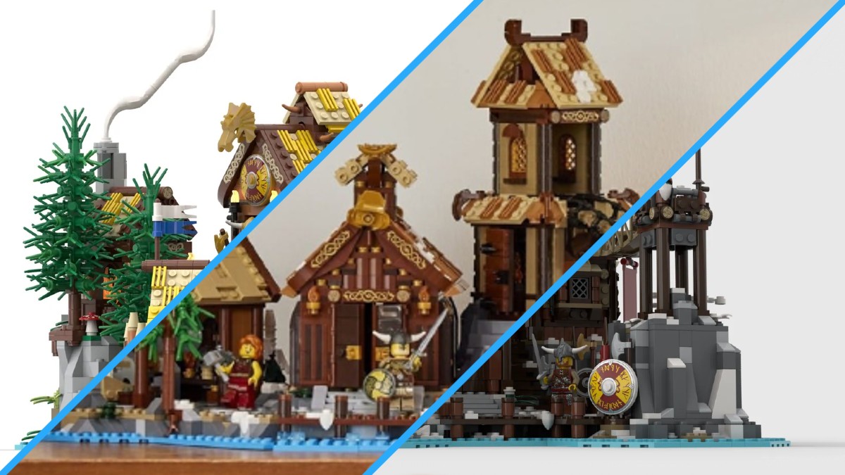 LEGO Ideas 21343 Viking Village is the best of both projects
