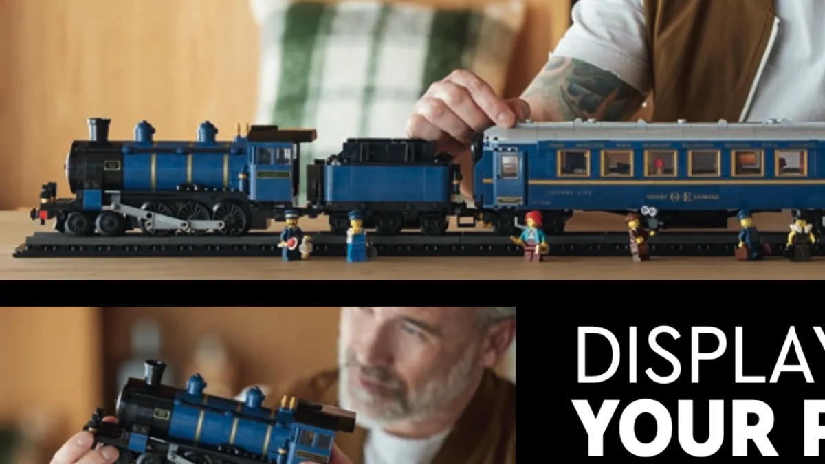 First images of LEGO Ideas 21344 The Orient Express Train land online