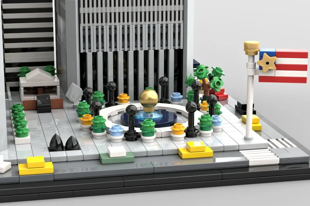 WTC Twin Towers and Vista hotel enter LEGO Ideas review