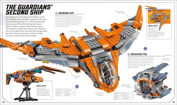 LEGO Marvel Visual Dictionary with Iron Man minifigure