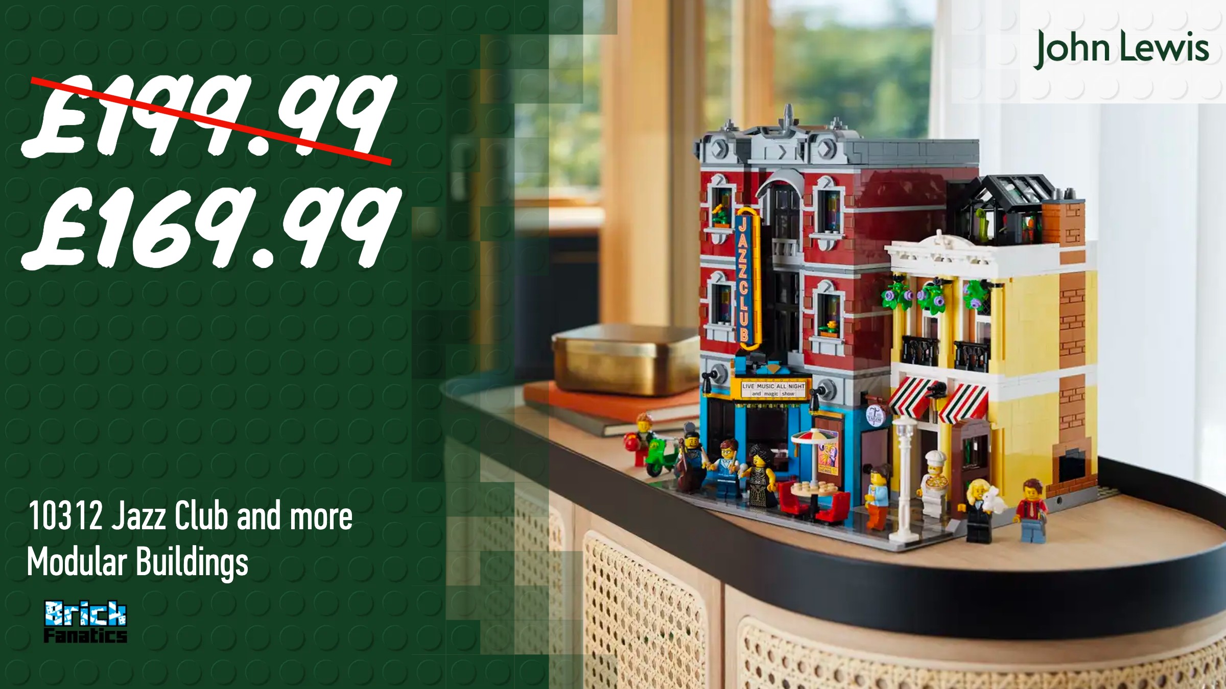 Every LEGO Modular Building included in the massive John Lewis sale ...