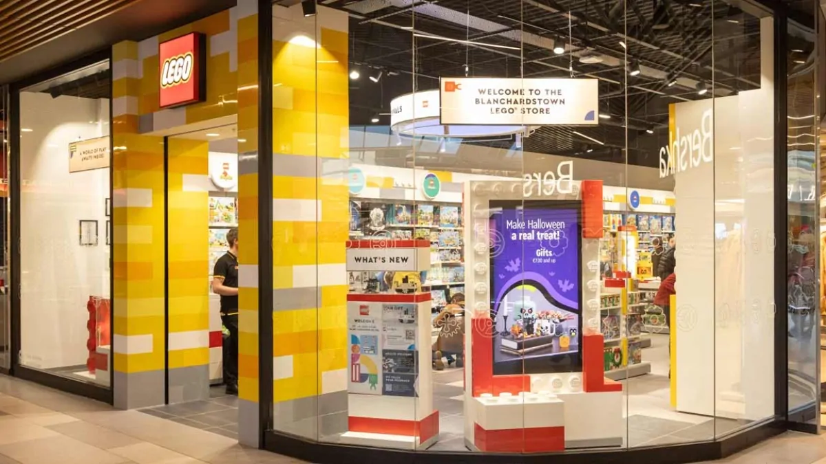 Dublin második LEGO Áruháza megnyílt az üzlet számára
