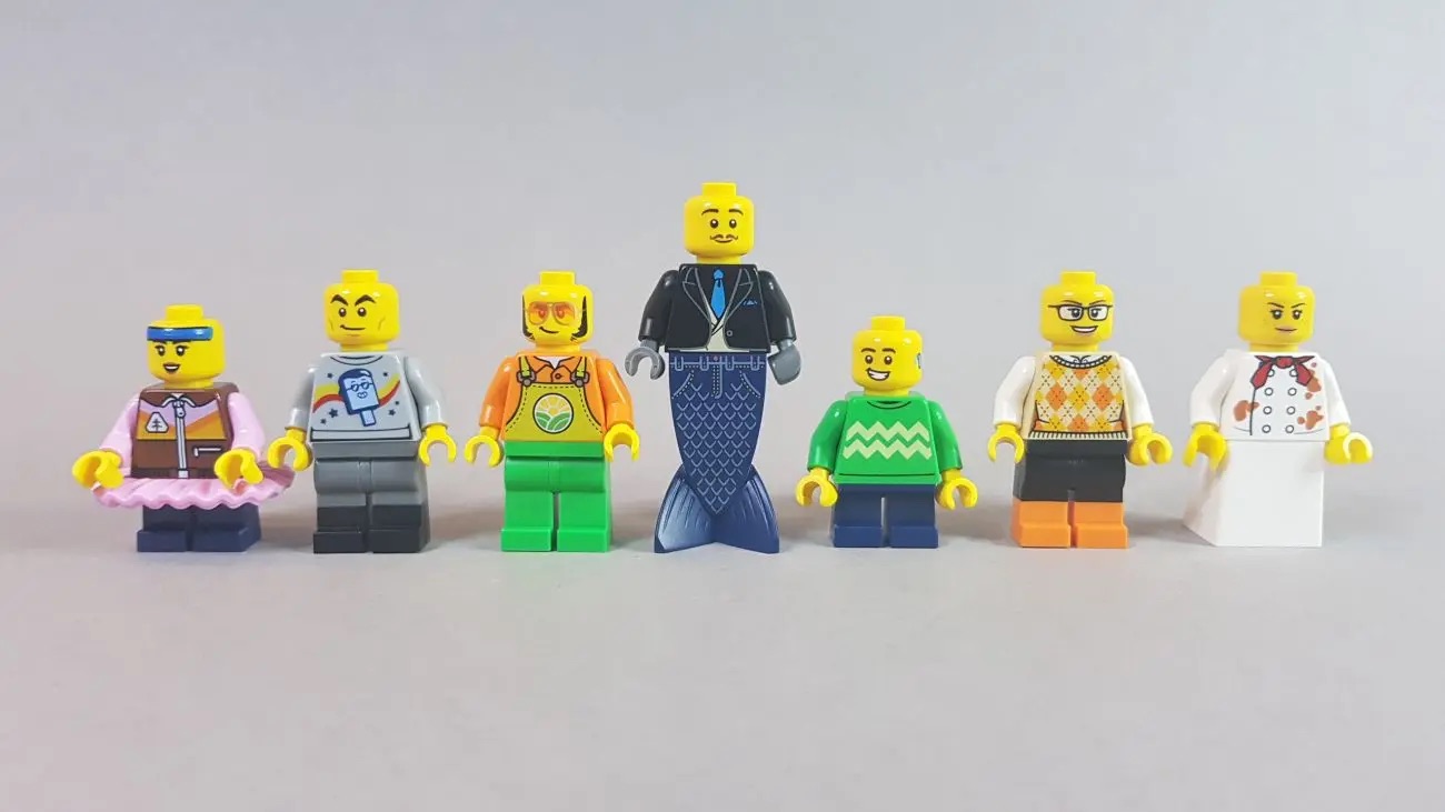 New LEGO Build a Minifigure elements appear for October