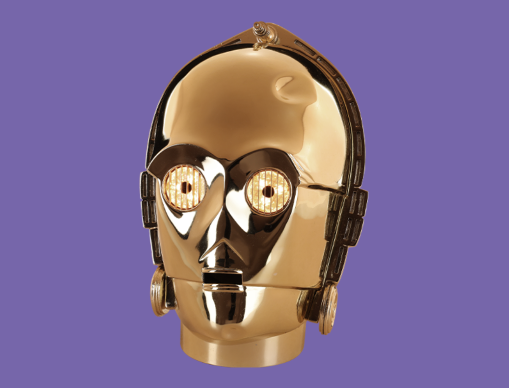 Star Wars: A New Hope C-3PO head can be yours for £1 million