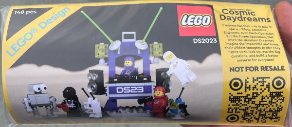 LEGO Design Seminar 2023 gift includes cosmic comic Easter egg