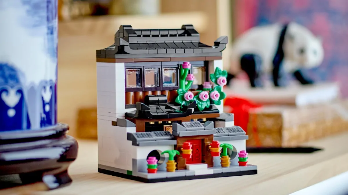 LEGO 40599 Houses of the World 4 GWP interior revealed