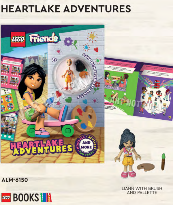 2024 LEGO books revealed including rare and new minifigures