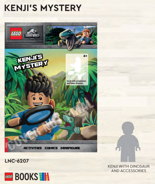 2024 LEGO books revealed including rare and new minifigures