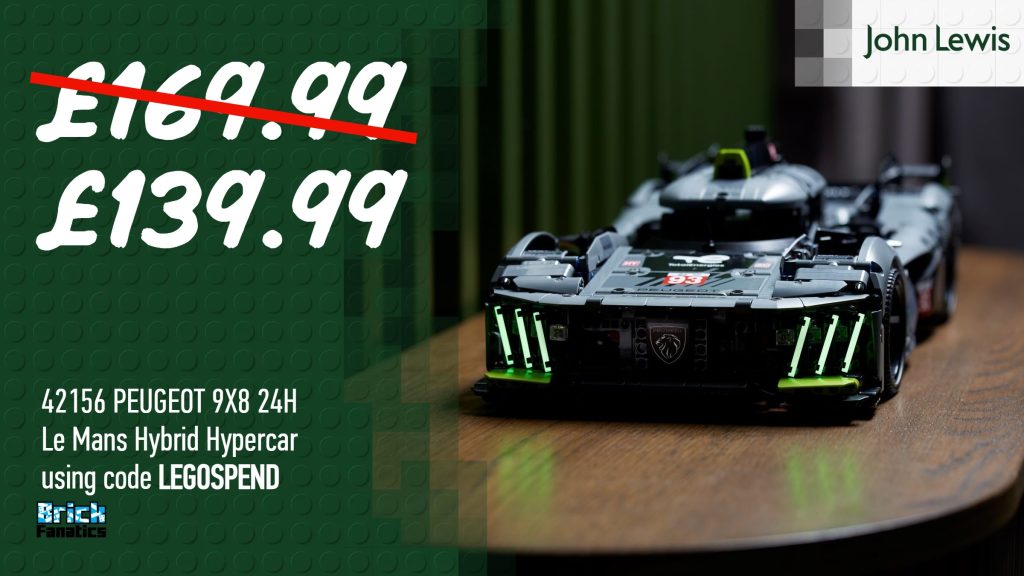Score a huge saving on this race-ready LEGO Technic set