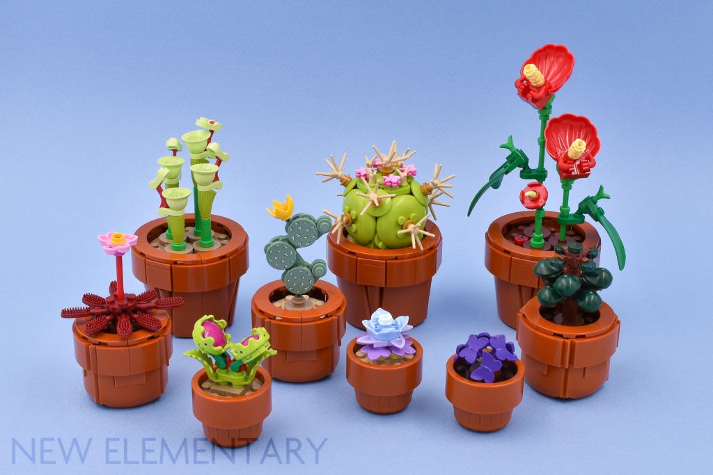 LEGO Botanical Collection 10329 Tiny Plants is more pot than plant