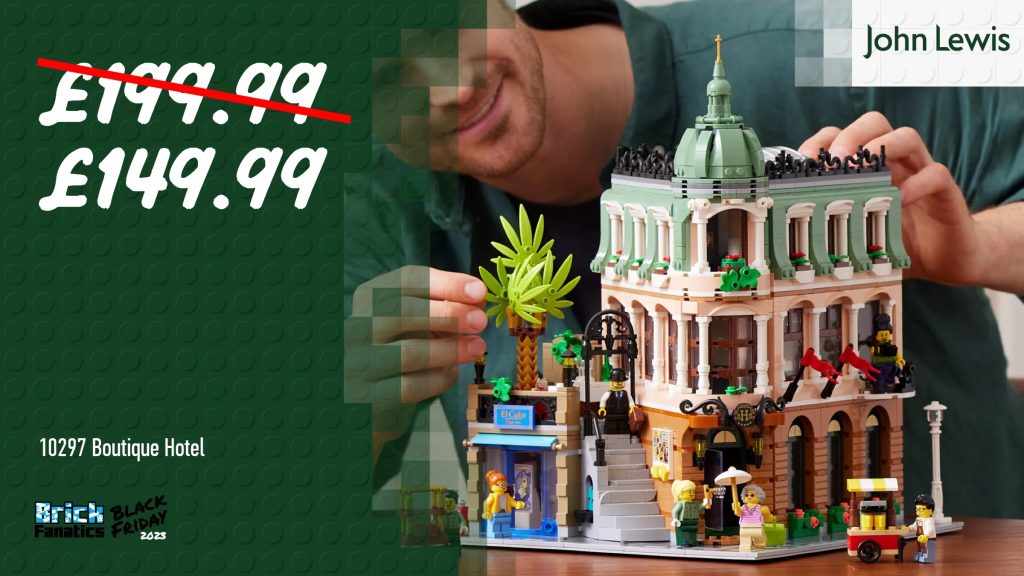 Just one LEGO Modular Building remains in John Lewis' Black Friday deals