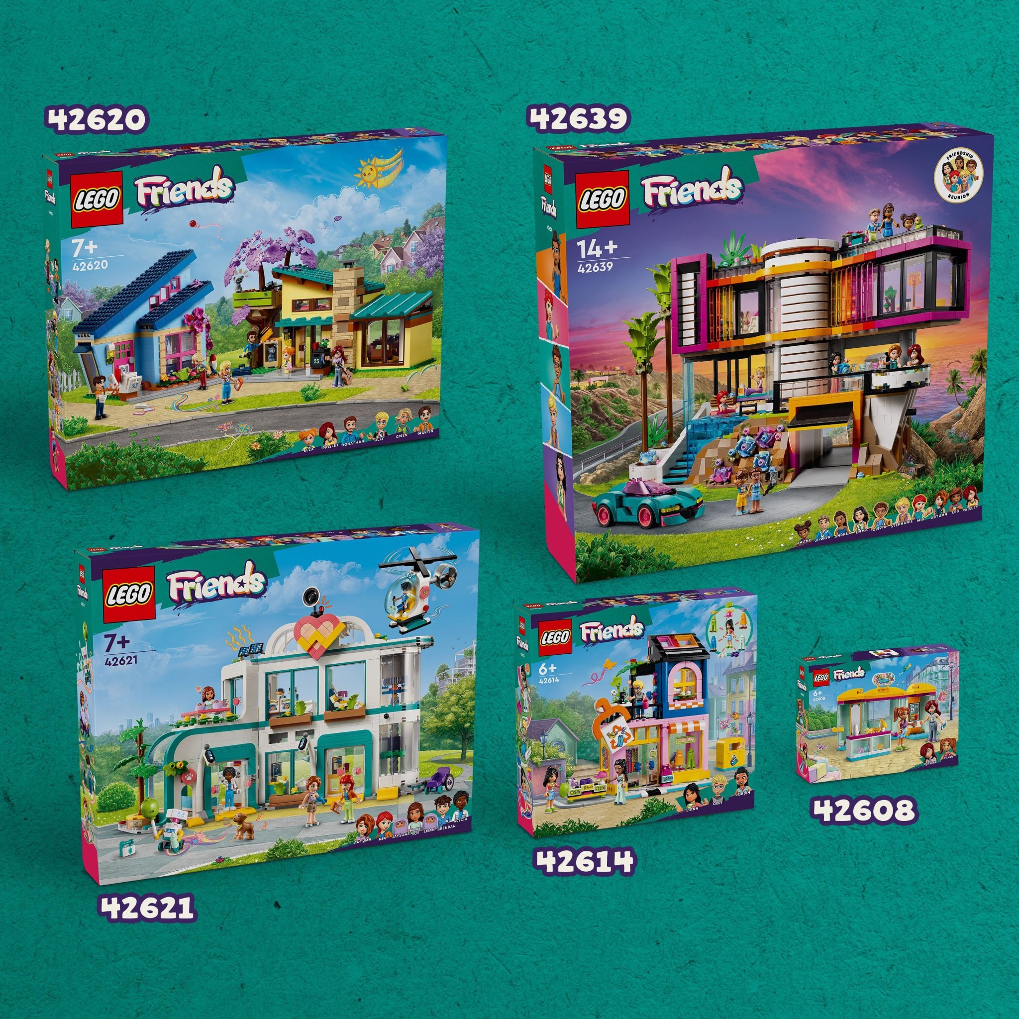 LEGO Friends 2024 sets include a massive mansion