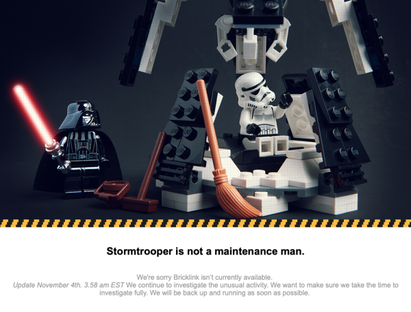 LEGO BrickLink November 2023 shutdown – everything we know