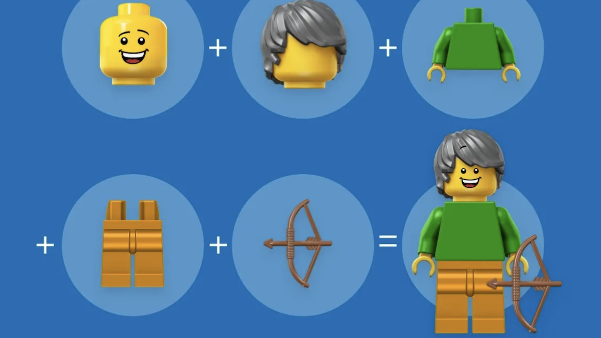 LEGO Build a Minifigure gives its minifigures a festive makeover