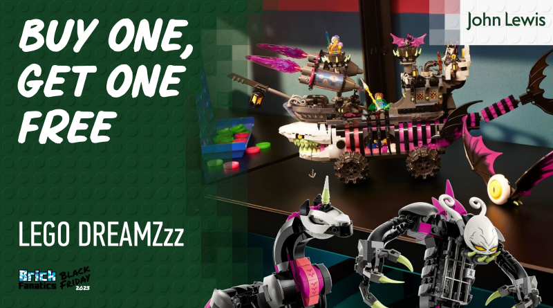 Buy one, get one free on LEGO DREAMZzz sets at John Lewis