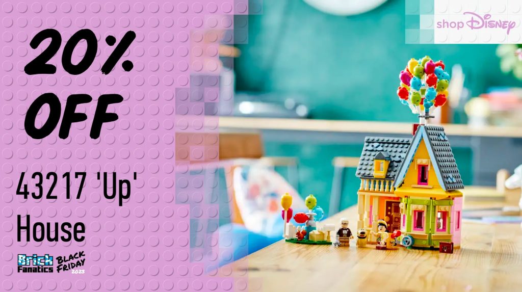 Soar away with a huge saving on LEGO Disney Up House