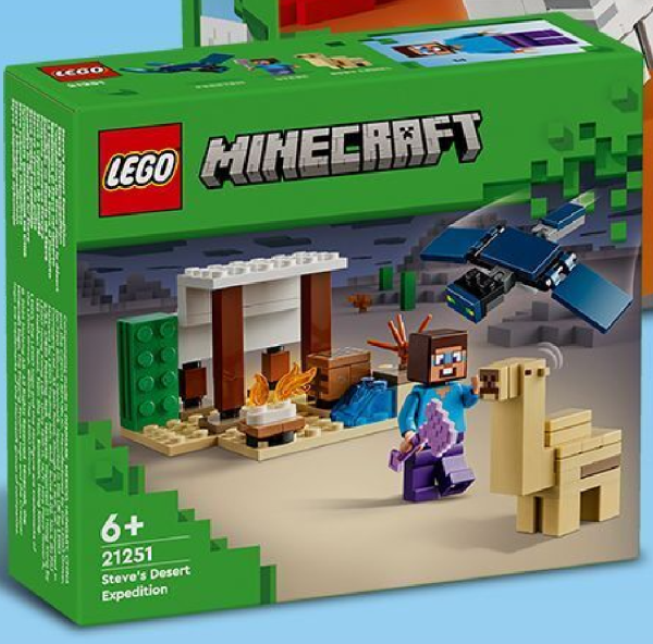 More LEGO Minecraft 2024 sets revealed, including Legends model