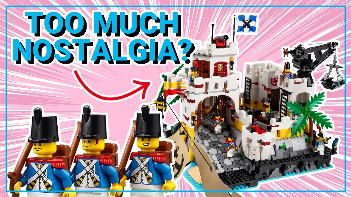 Is LEGO Icons 10320 Eldorado Fortress too nostalgic?