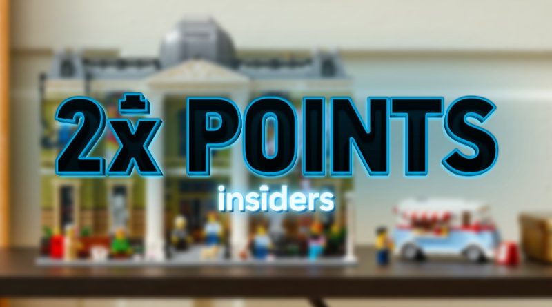 LEGO Insiders double points event coming soon