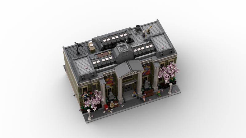 LEGO 10326 Natural History Museum mods arrive early