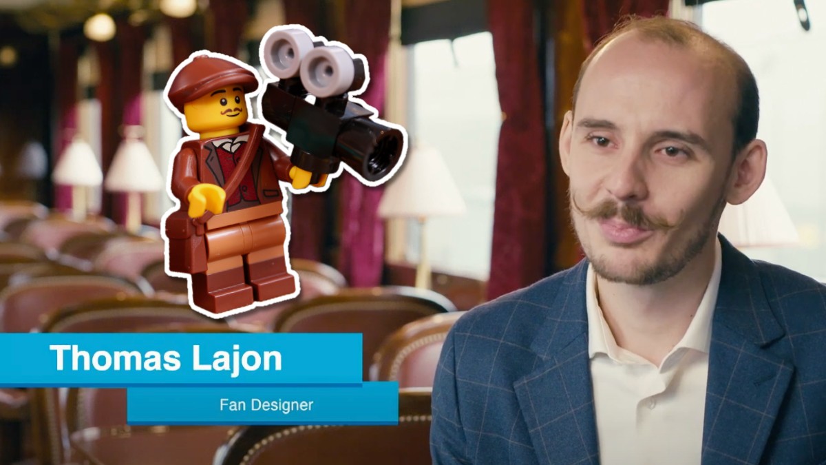 LEGO fan designer gets a minifigure nod in LEGO Ideas Orient Express