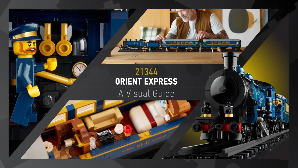 LEGO Ideas 21344 Orient Express visual tour and gallery